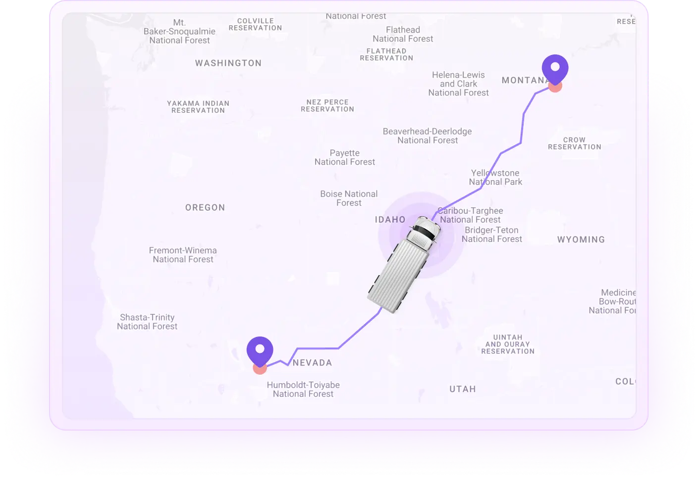 Hours of Service Compliant Route Planning