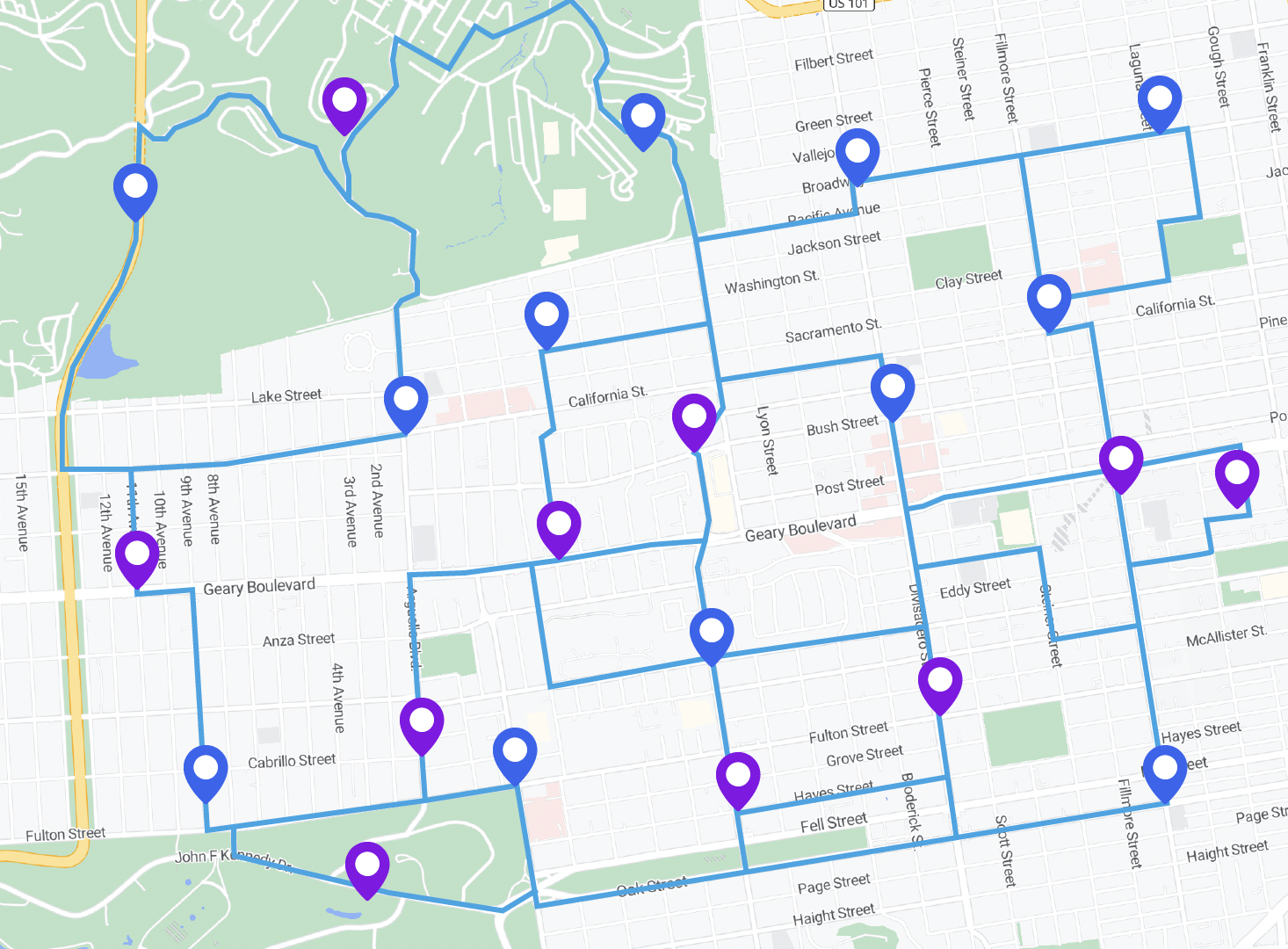 How to Find the Fastest Route with Multiple Stops? - NextBillion.ai