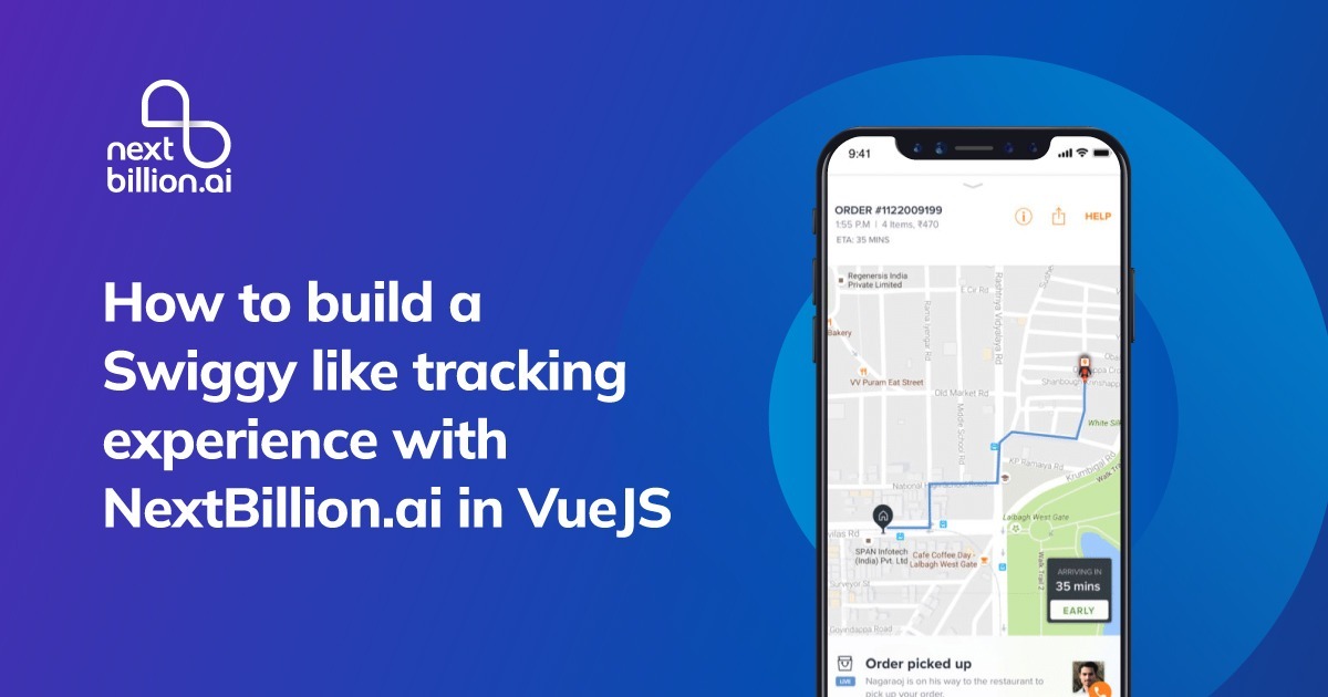 Creating a Swiggy-Like Tracking Experience with NextBillion