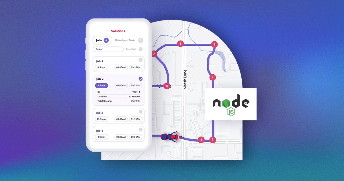 Optimizing Routes In Field Service Management Software Using Nodejs