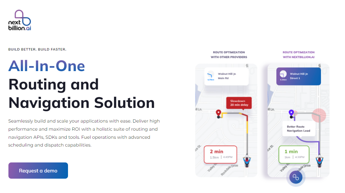 Route Planning and Optimization APIs - NextBillion.ai