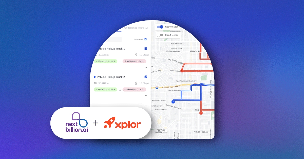 Xplor Integrates with NextBillion.ai Route Optimization API ...